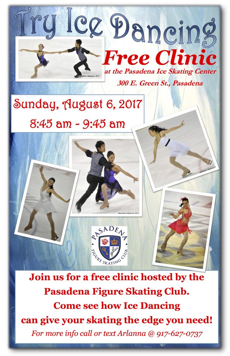 PFSC Ice Dance Clinic – Pasadena Figure Skating Club